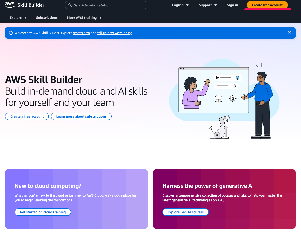 AWS Skill Builderの使い方 | クラウド資格 実践ラボ